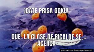 Hacer Meme de Date prisa Goku - Pintzap