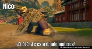 Hacer Meme de ¡El rollo! ¡Le está dando poderes! - Pintzap