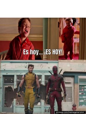 Hacer Meme de Es hoy es hoy - Pintzap