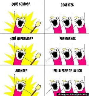 Hacer Meme de Que es lo que queremos - Pintzap