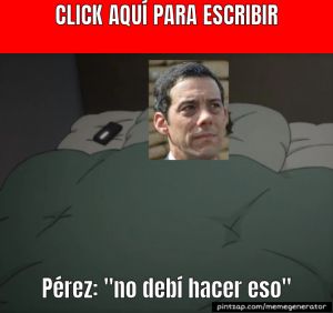 Hacer Meme de No debí hacer eso - Pintzap