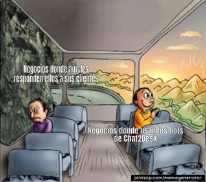 Hacer Meme de Dos chicos en un autobús - Pintzap