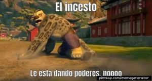 Hacer Meme de ¡El rollo! ¡Le está dando poderes! - Pintzap