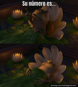 Hacer Meme de La muerte del rey rana en Shrek 3 - Pintzap